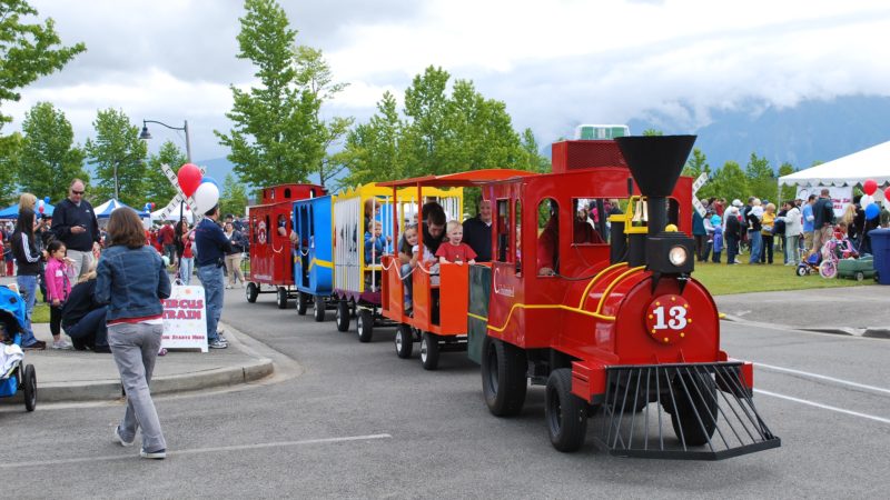 Trackless Train Ride & Parking Shuttle · Carnival & Holiday Events