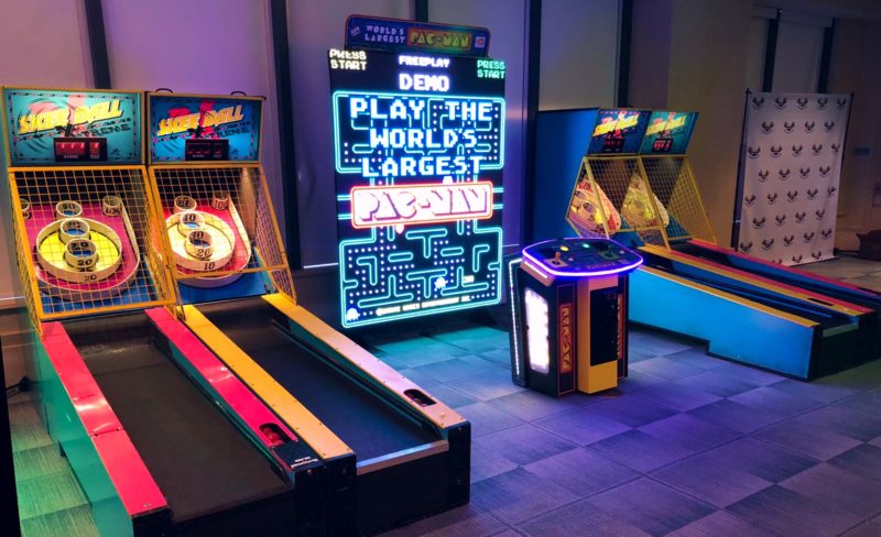 World's Largest Pac-Man Arcade Game Rental · National Event Pros