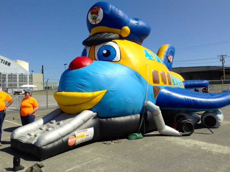 Jumbo Jet Airplane Kids Bounce House · Party & Picnic Rental