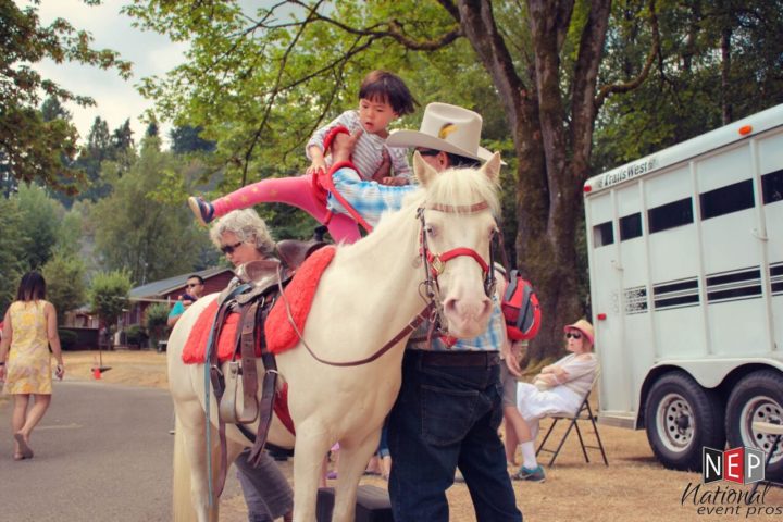 Guided Pony Rides · Fairs, Parties, & Company Picnics