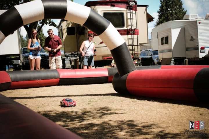 RC Car Racing and Inflatable Track Rental · National Event Pros