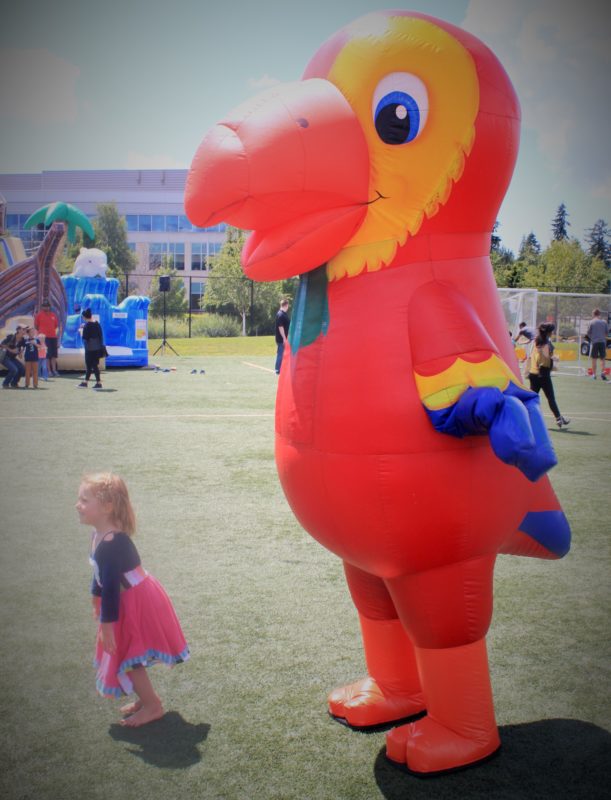 Hire Inflatable Mascot Characters at your Event · National Event Pros