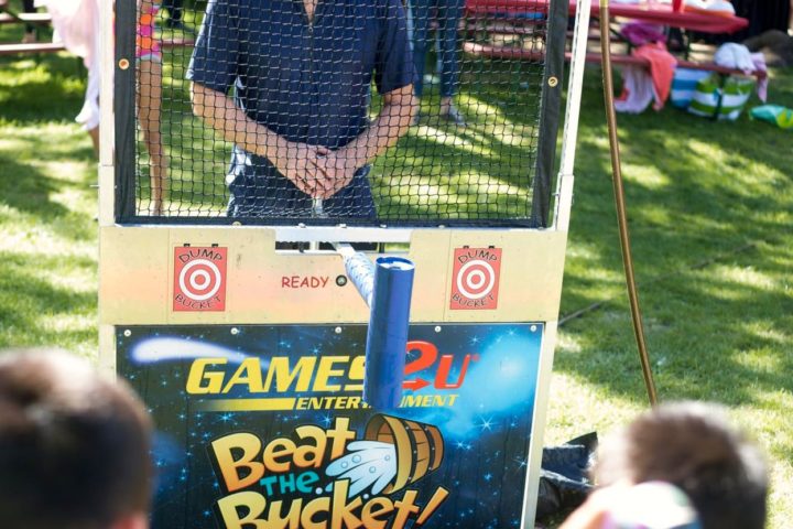 Beat the Bucket 2-Player Dunk Tank Alternative Rental