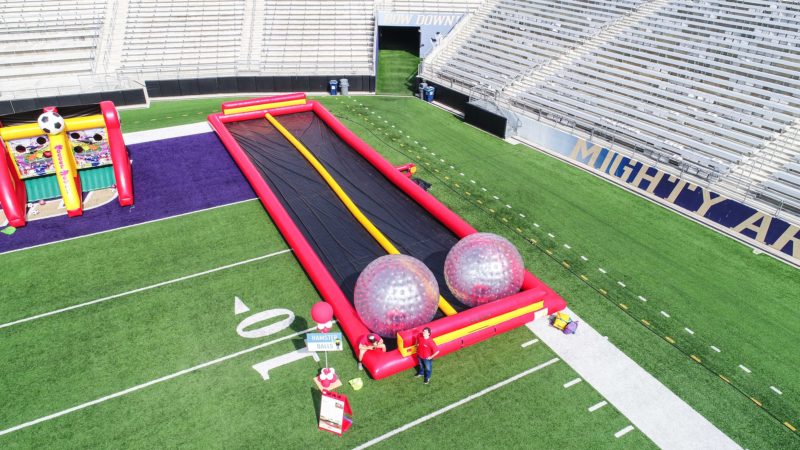 Human Hamster Ball Zorbing Track Rental · National Event Pros
