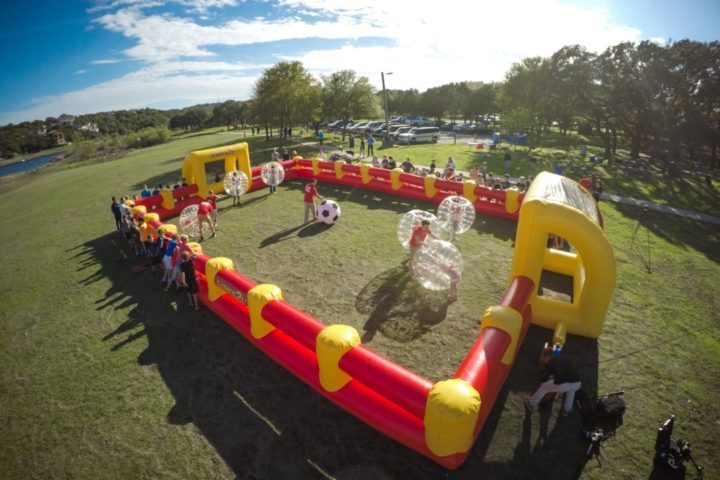 Bumper Ball Bubble Soccer Rental · National Event Pros