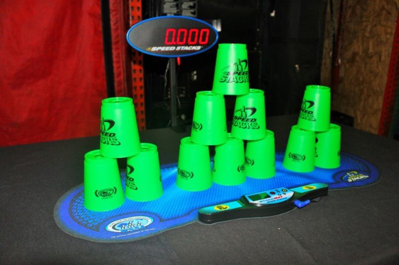 Cup Stacking Challenge Game Rental Timer · National Event Pros