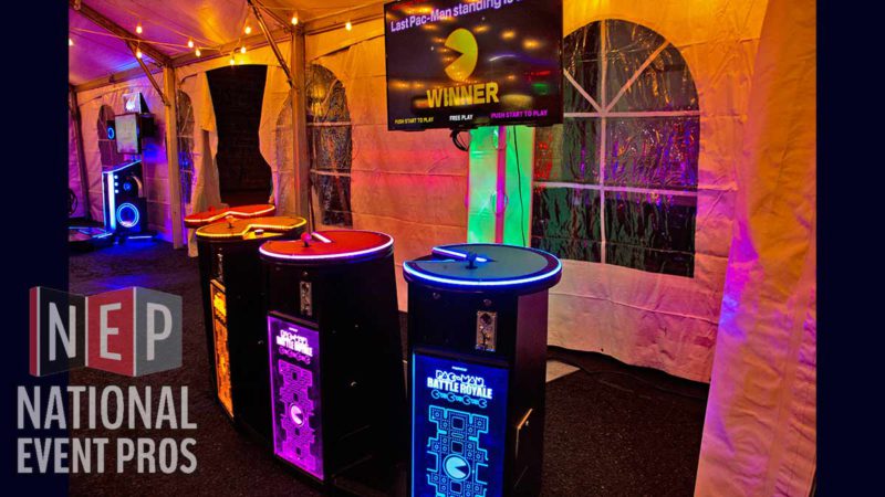 Pac-Man Battle Royale · 4-Player · Modern Arcade Game Rental