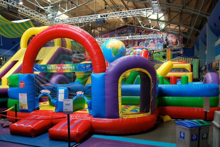 Wacky World Inflatable Bounce House Rental · National Event Pros