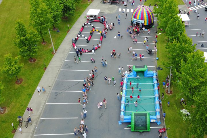 RC Car Racing and Inflatable Track Rental · National Event Pros