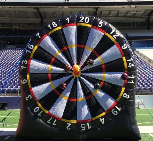 Shooting Stars Inflatable Basketball Hoop Game Rental — National Event Pros