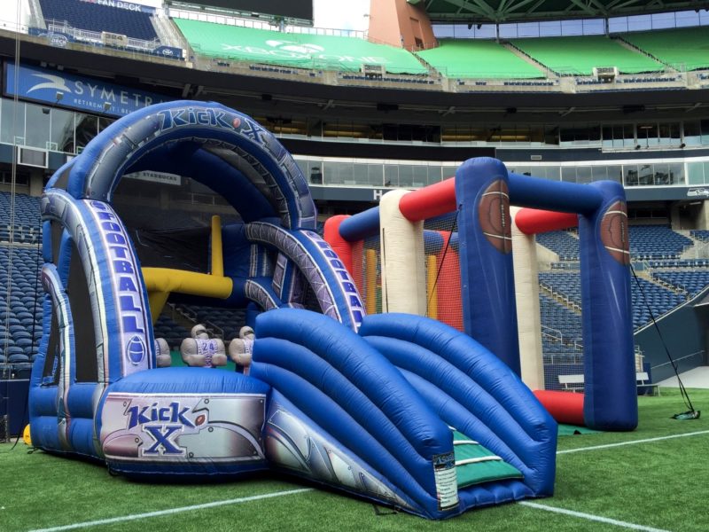 Field Goal Kick Football Practice Cage · Sports Game Rental