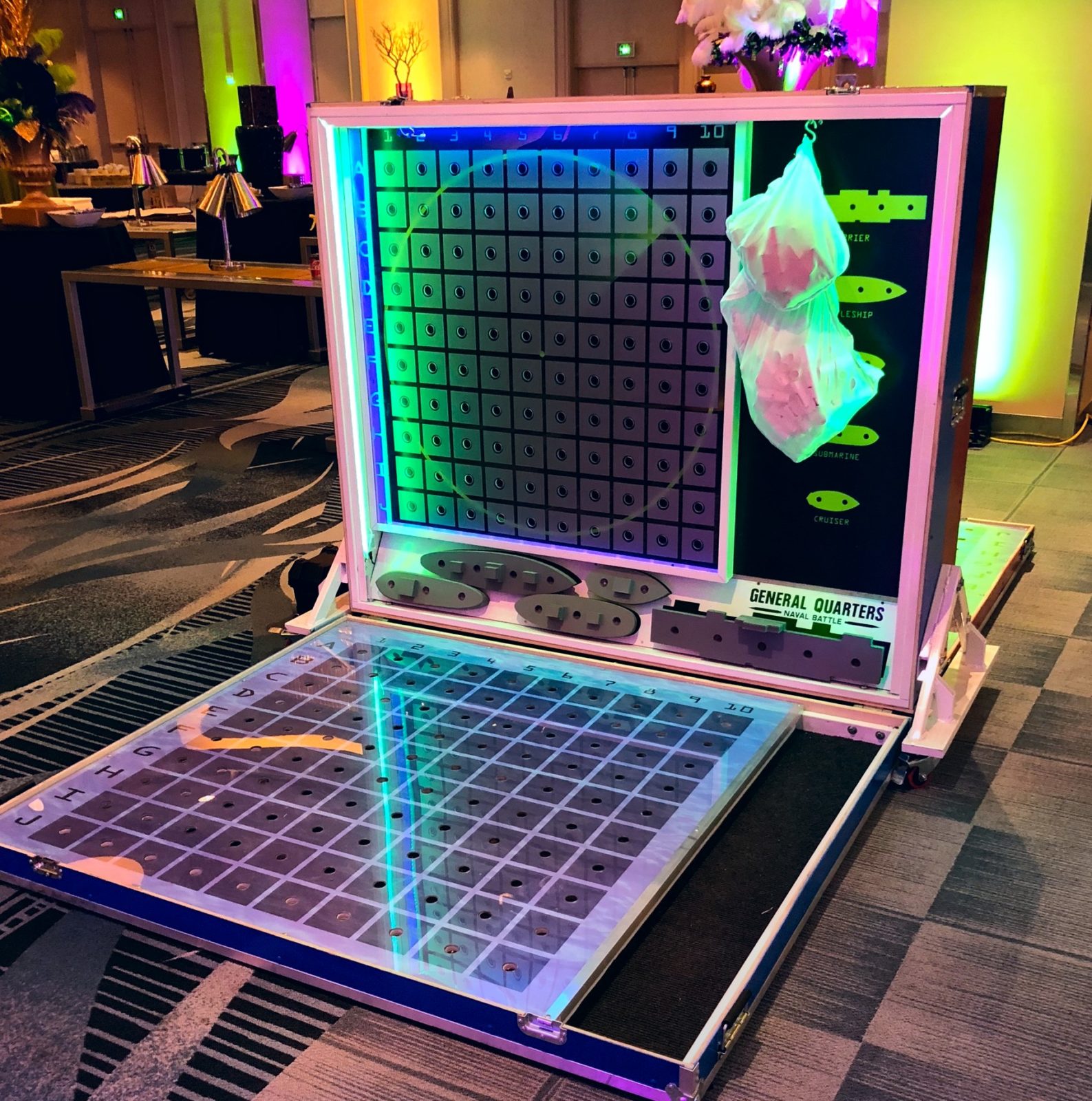 Battleship Giant Board Game Rental National Event Pros