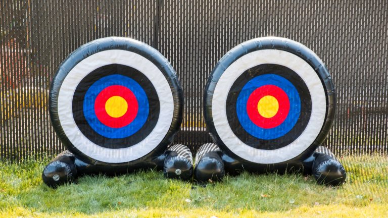 Velcro Archery Bullseye Target Game Rental · National Event Pros