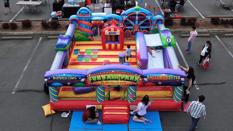 Fun Fair Park Jr. Kids Bounce House Rental · National Event Pros