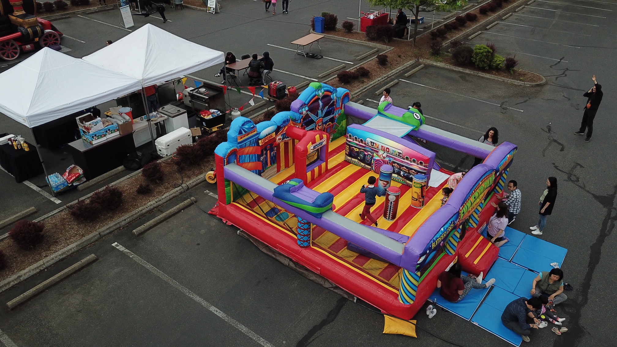 How To Transform a Parking Lot into a Carnival for All Ages