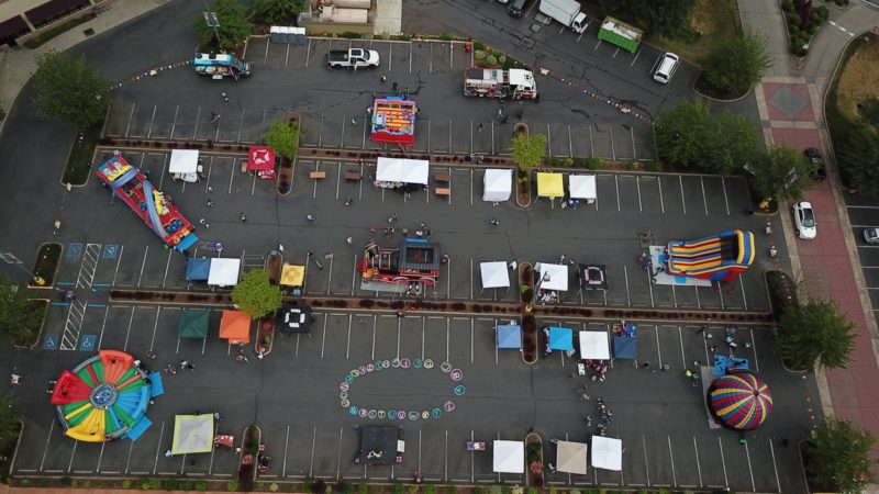 How To Transform a Parking Lot into a Carnival for All Ages