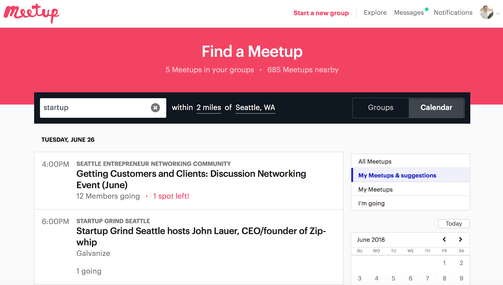 Four Inspiring Events for the Startup Crowd