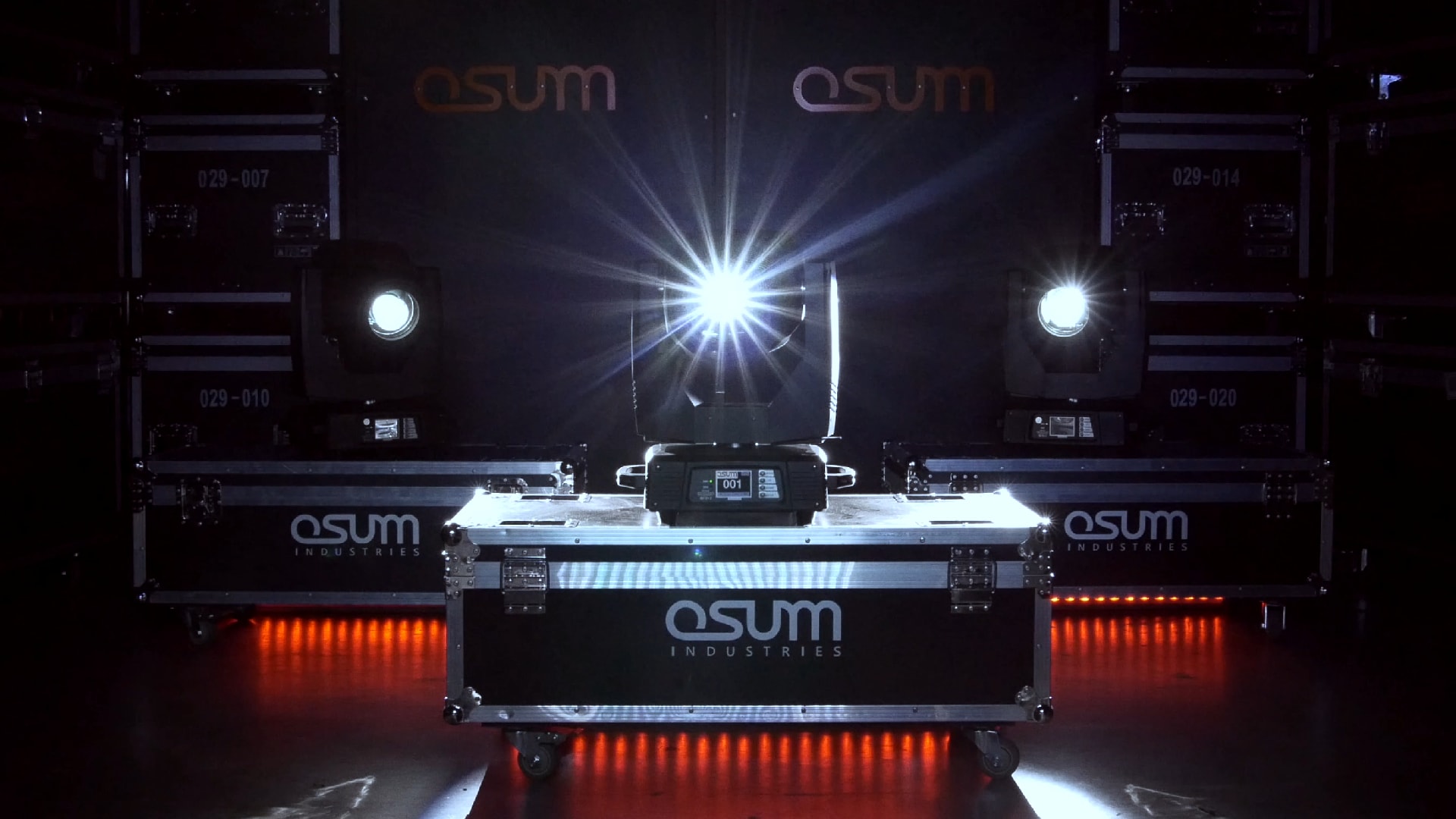 3D Moving LED Spotlights · Programmable · Event Lighting Rental