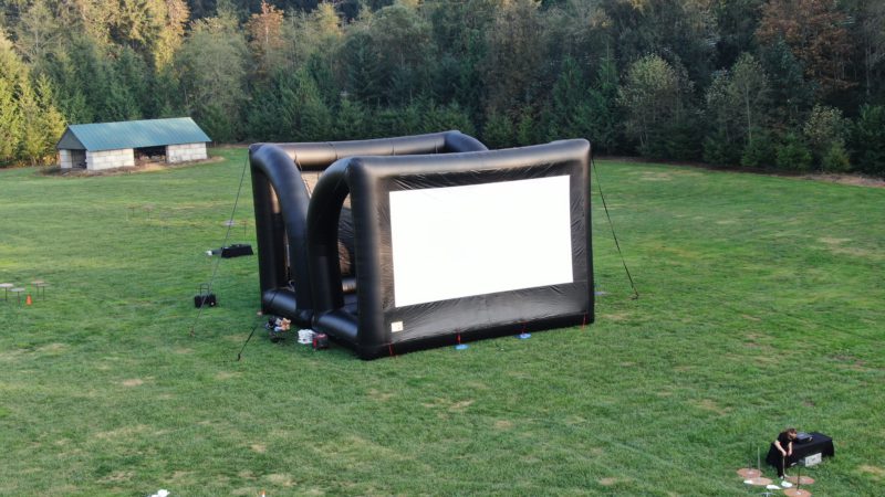 Outdoor Inflatable Movie Screen Rental · National Event Pros