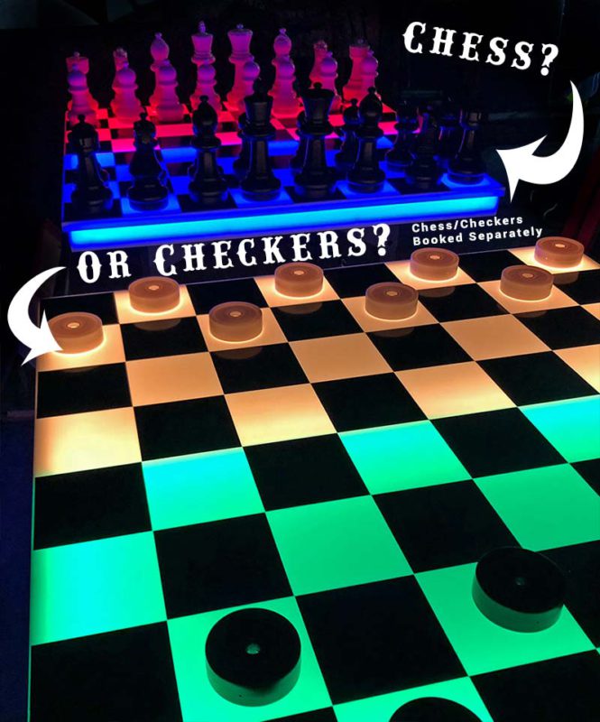 LED Checkers Game