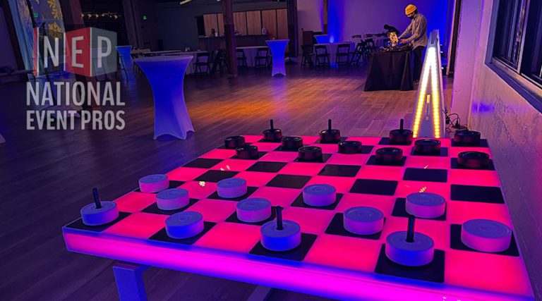 LED Checkers Game