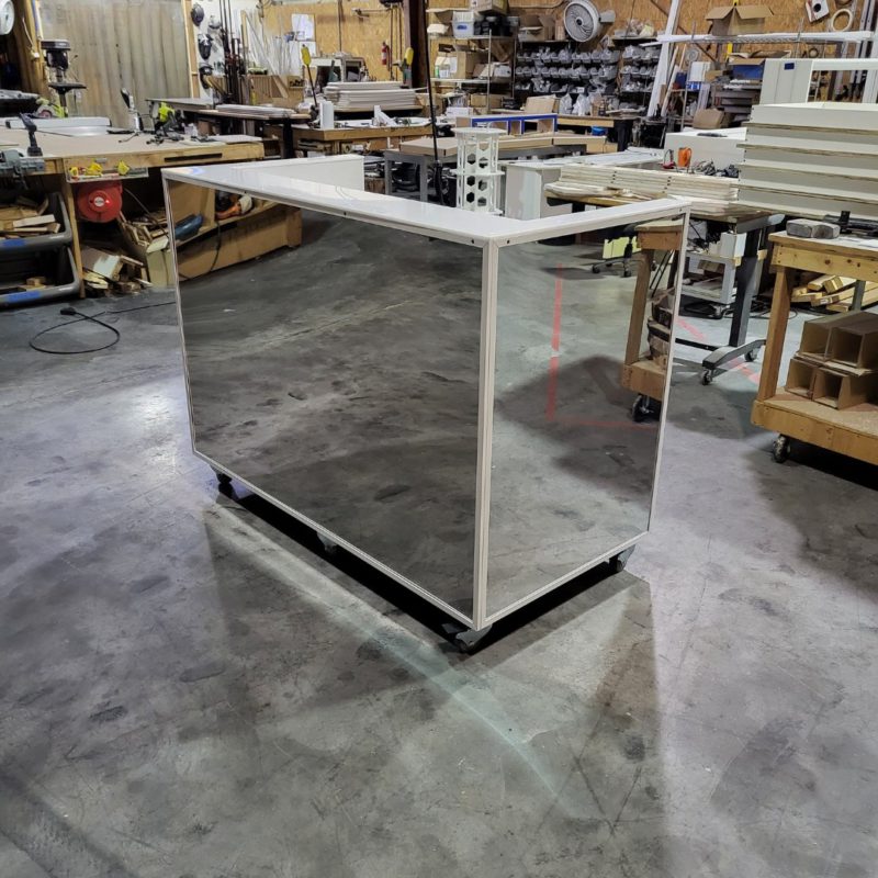 LED DJ Booth with 65" Display