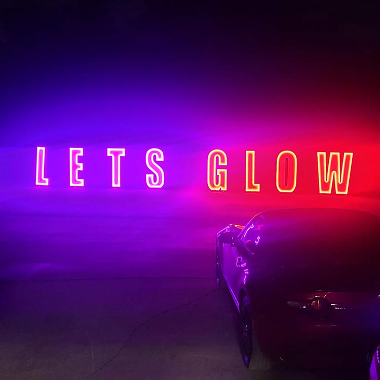 National Event Pros | Large LED Glow Letters