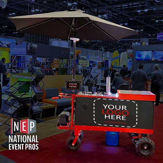 National Event Pros | Mobile Beverage Cart