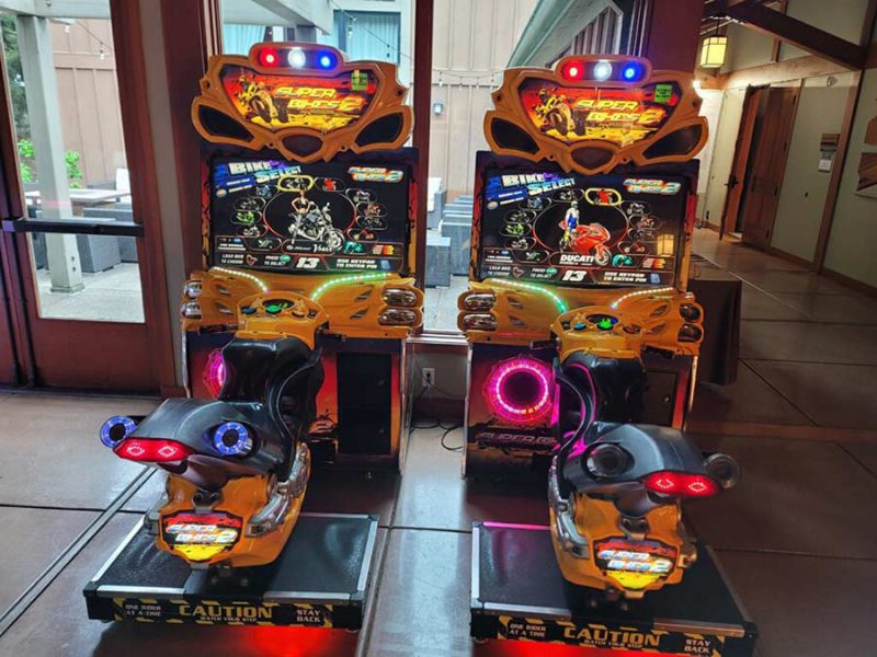 Super Bikes 2 | Arcade Game Rentals | National Event Pros